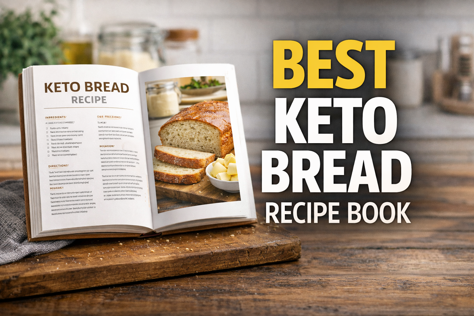 Keto Bread Recipe Book By Kelley Herring 2026